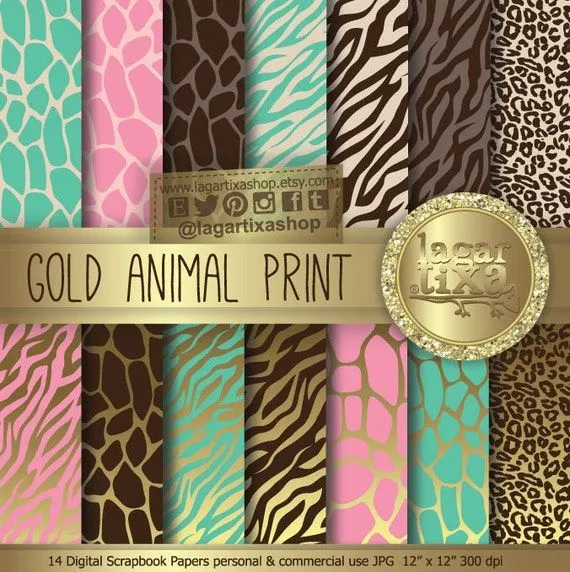Fondos para invitaciónes animal print - Imagui