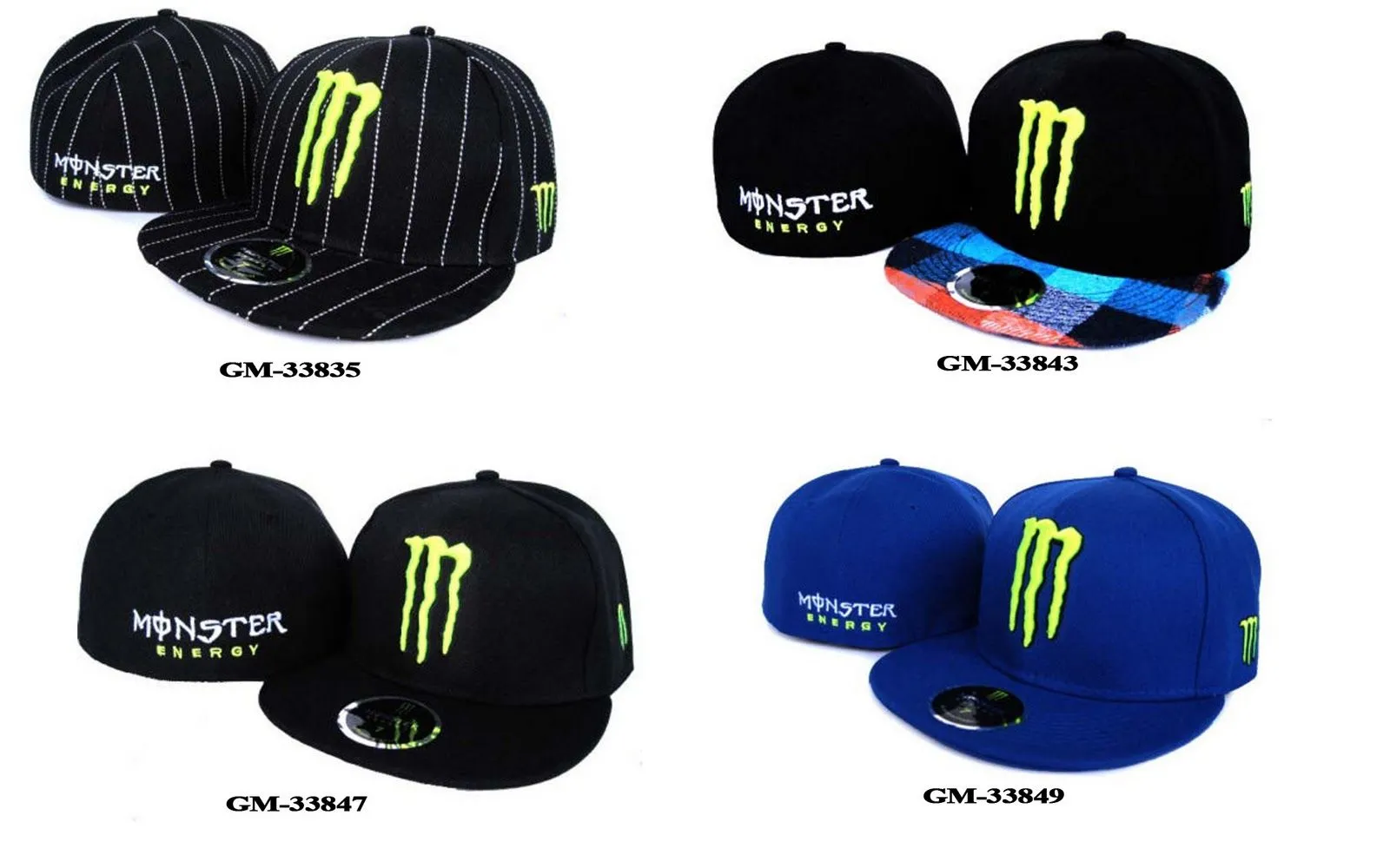 Fotos de gorras de Monster - Imagui