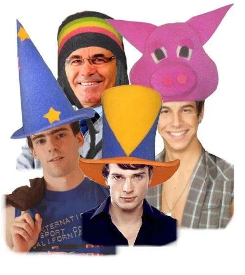 Cotillon gorros de espuma - Imagui