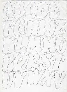 Letras para patchwork moldes - Imagui