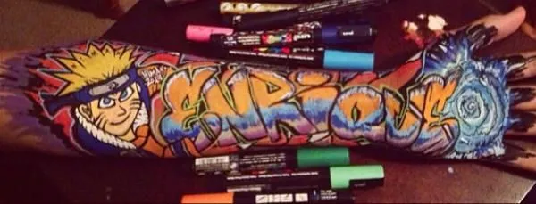 Graffitis Naruto - Imagui