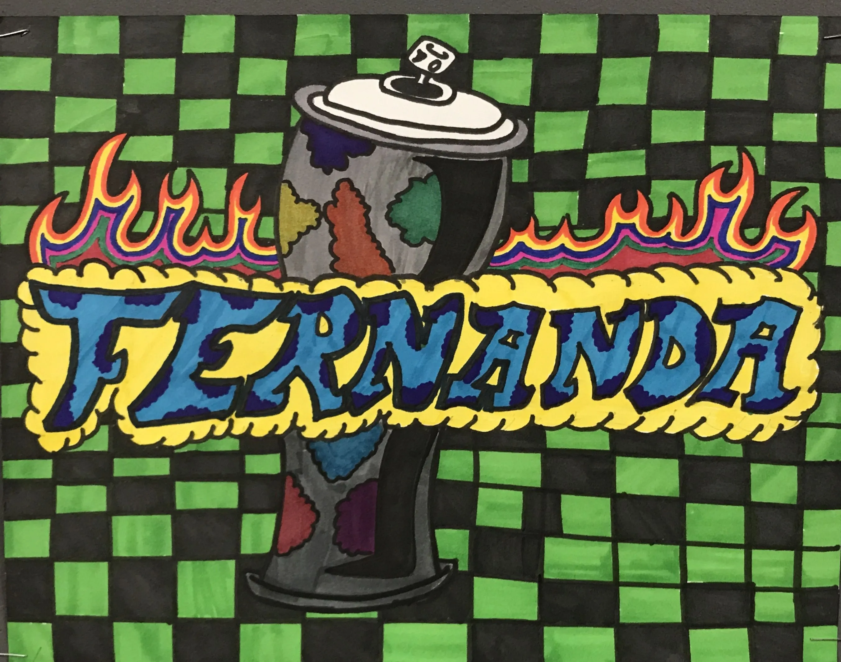 Graffiti de nombre fernanda - Imagui