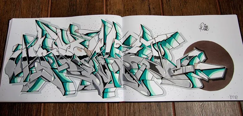 Graffiti wild style boceto - Imagui