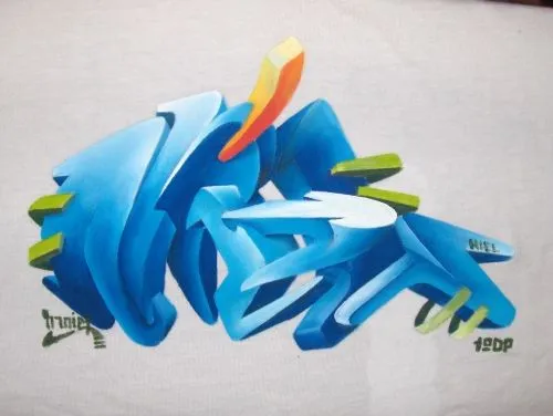 Imagenes de graffiti en 3D - Imagui