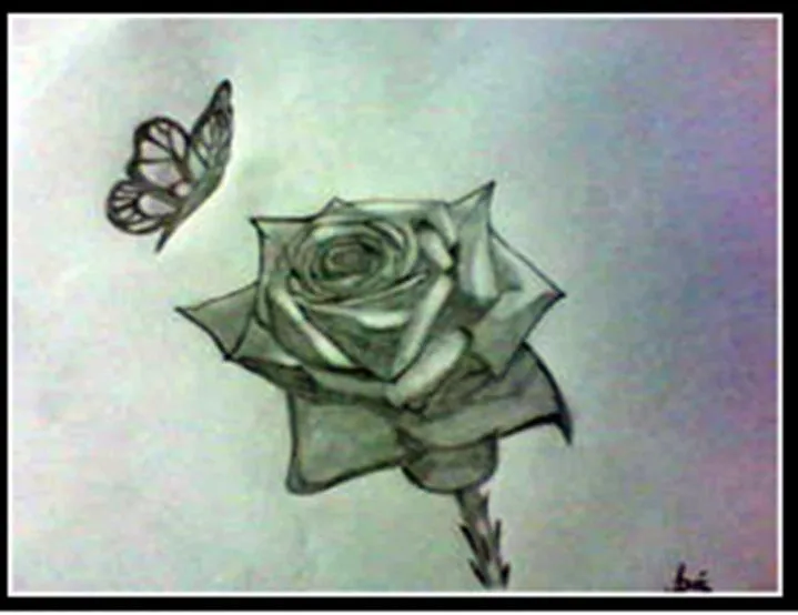 Graffiti de rosas a lapiz - Imagui