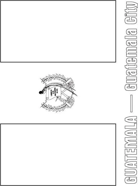 Guatemala flag coloring page - Imagui