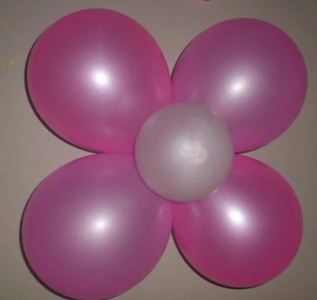 Flores de globos - Imagui