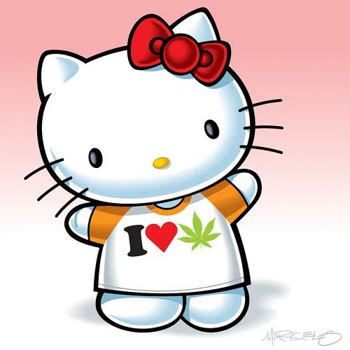 Hello Kitty vectorizado - Imagui