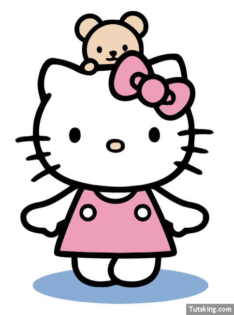 Imagenes de Hello Kitty vectorizadas - Imagui