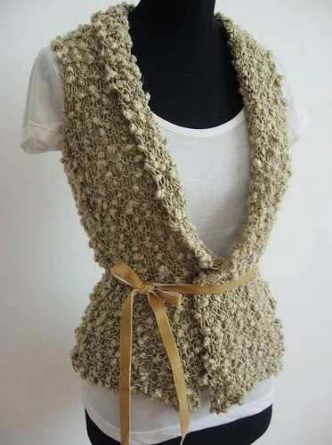 Imágenes de chalecos tejidos a mano - Imagui