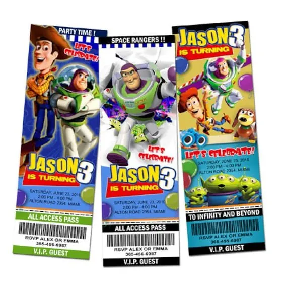 Invitación buzz ticket - Imagui