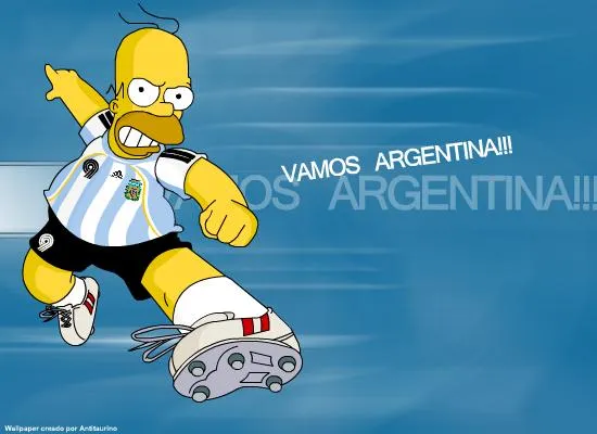 Homero jugando al futbol - 3 fotos e imágenes gratis - Imagui
