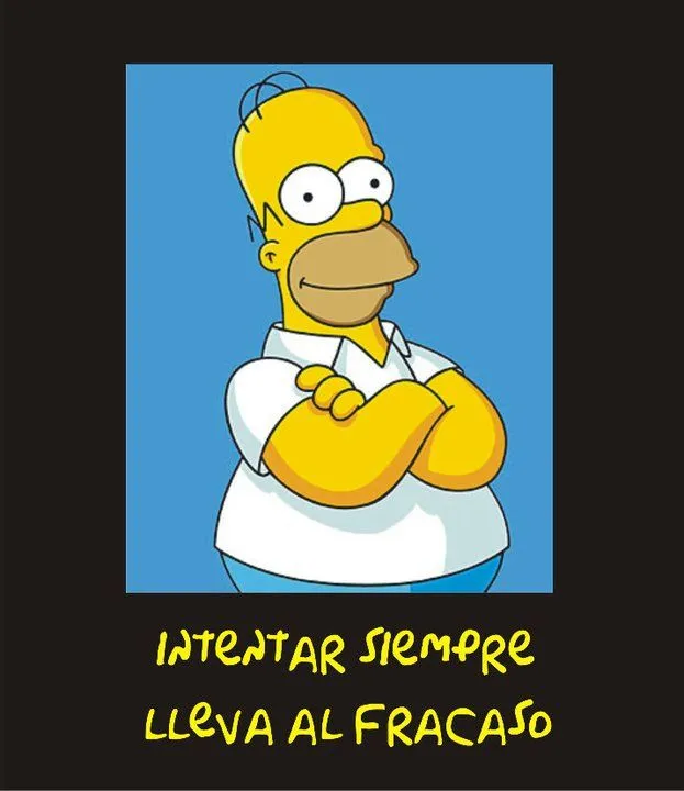 Imagenes de homero con frases - Imagui