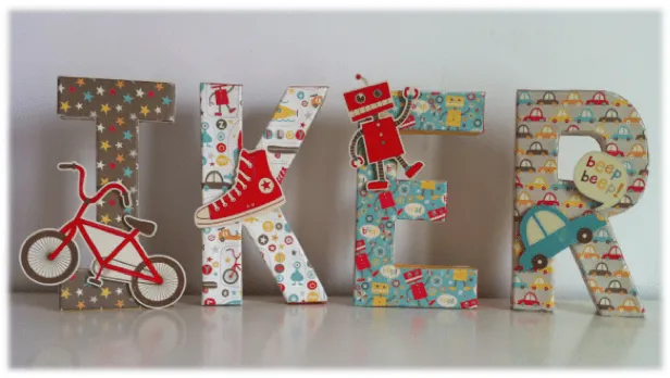 Letras scrapBook - Imagui