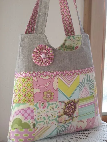 Carteras en patchwork patrones - Imagui