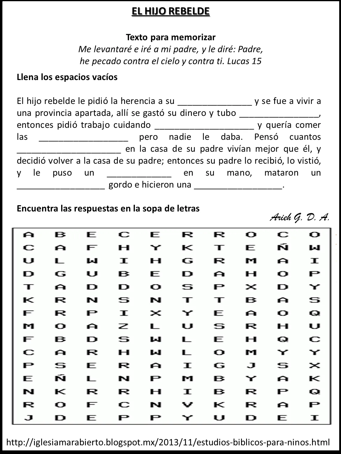 Proverbios biblicos para niños - Imagui