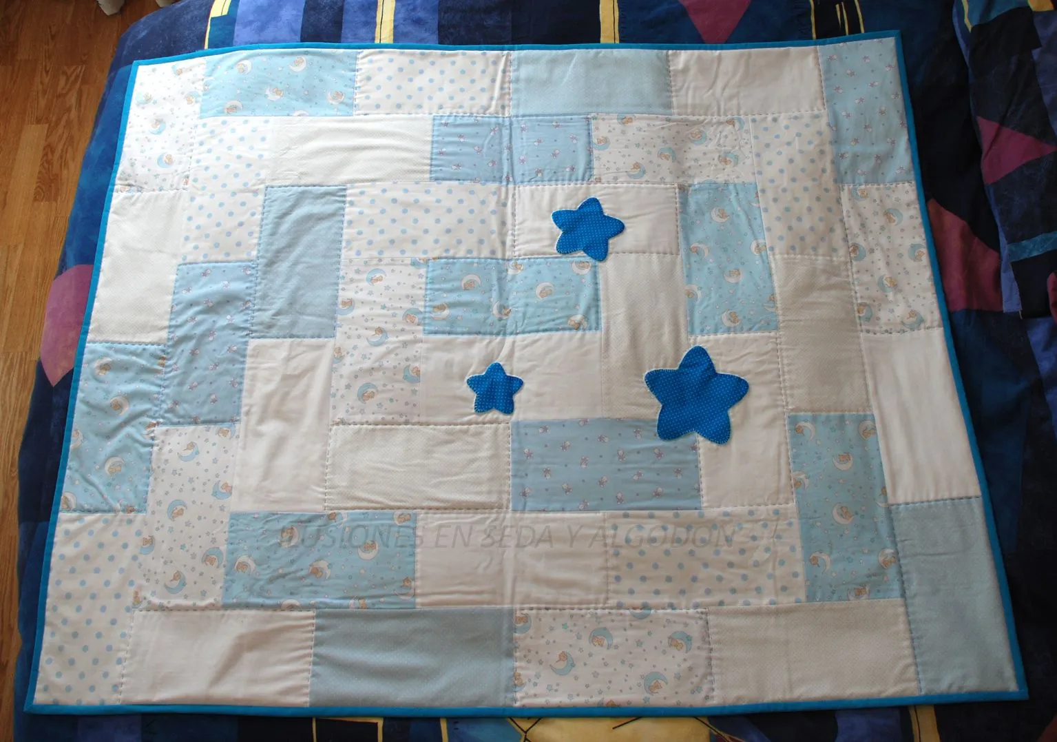 Colcha de bebé de patchwork - Imagui