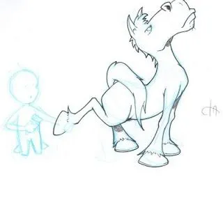 Bocetos de caballos - Imagui