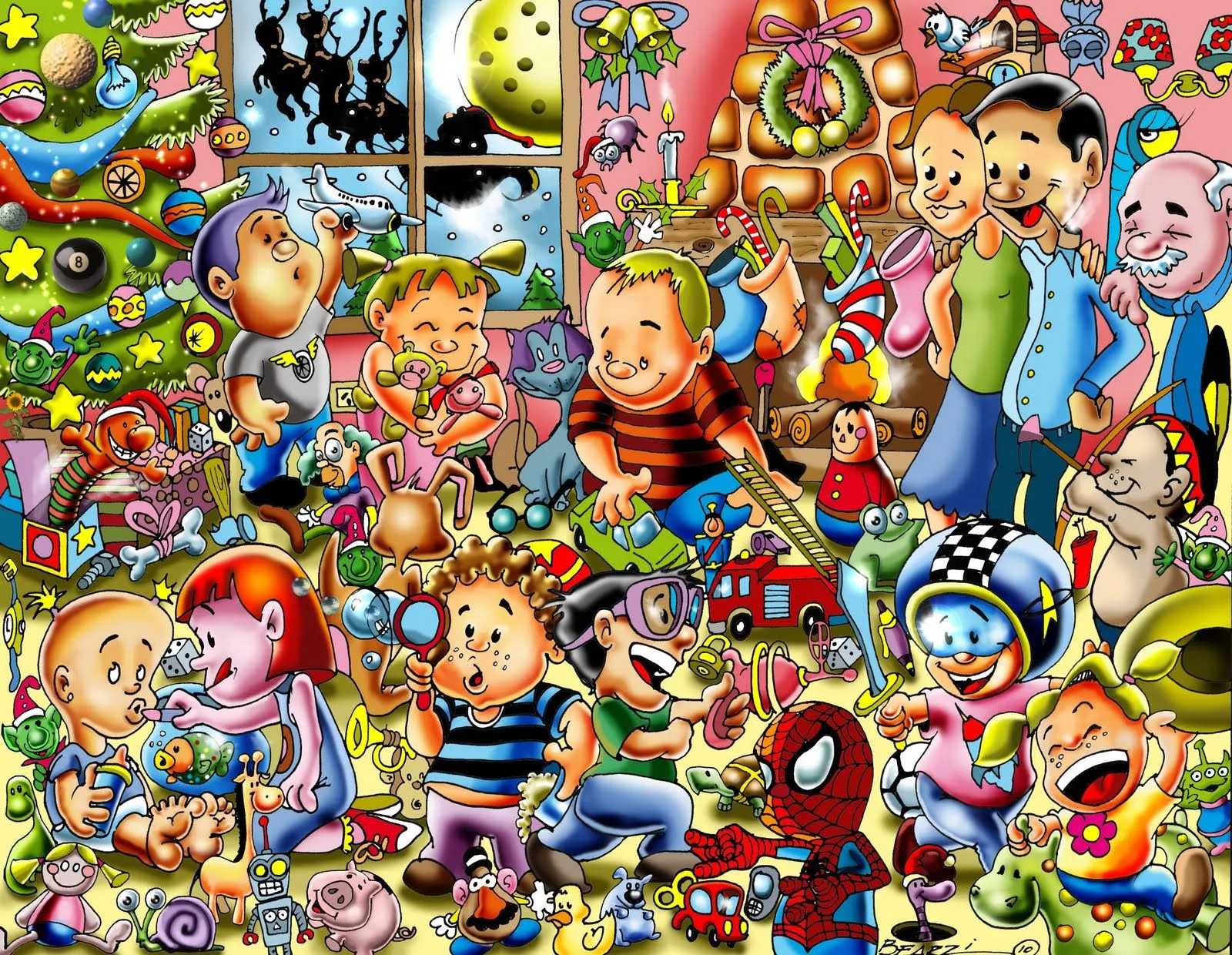 Guadalupana caricatura - Imagui