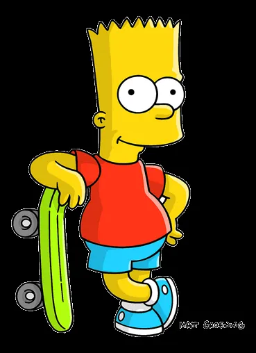 Bart Simpson la cara - Imagui