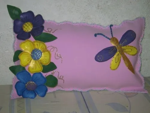 Como hacer un cojin de foami - Imagui