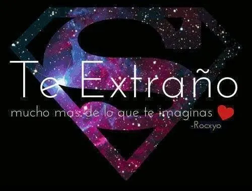 Lo extraño mucho - Imagui
