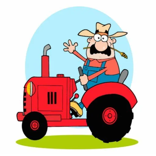 Dibujos de un granjero animados - Imagui