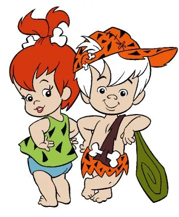 Imagenes de pebbles para colorear - Imagui