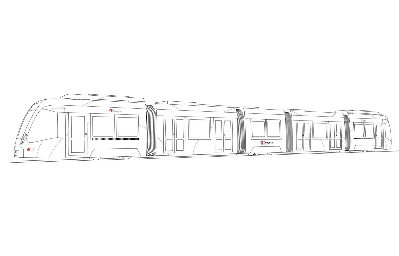 Metro para colorear - Imagui