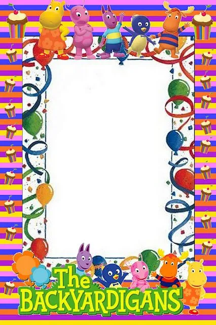 Molduras Backyardigans - Imagui