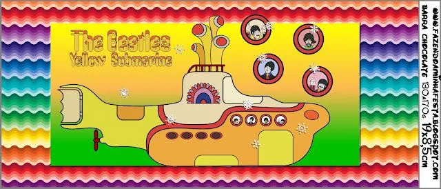 Submarinos amarillos para colorear - Imagui