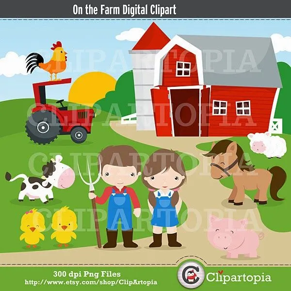 Granjas para imprimir y armar - Imagui