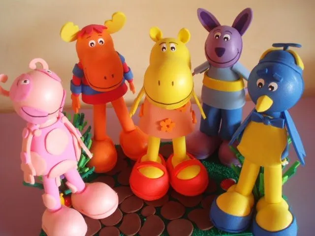 Fofuchas 3D Backyardigans - Imagui