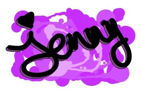 Jenny in graffiti - Imagui