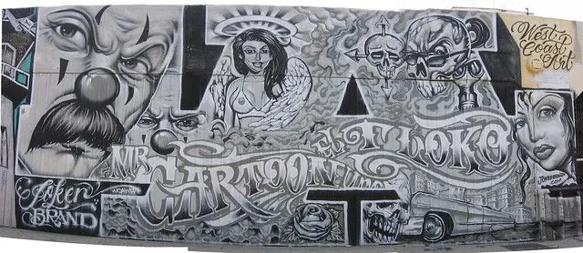 Dibujos de cholos joker - Imagui