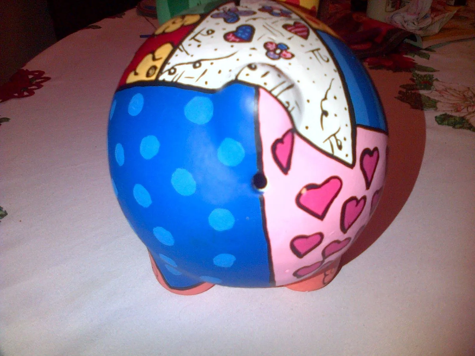 Marranos pintados en ceramica - Imagui