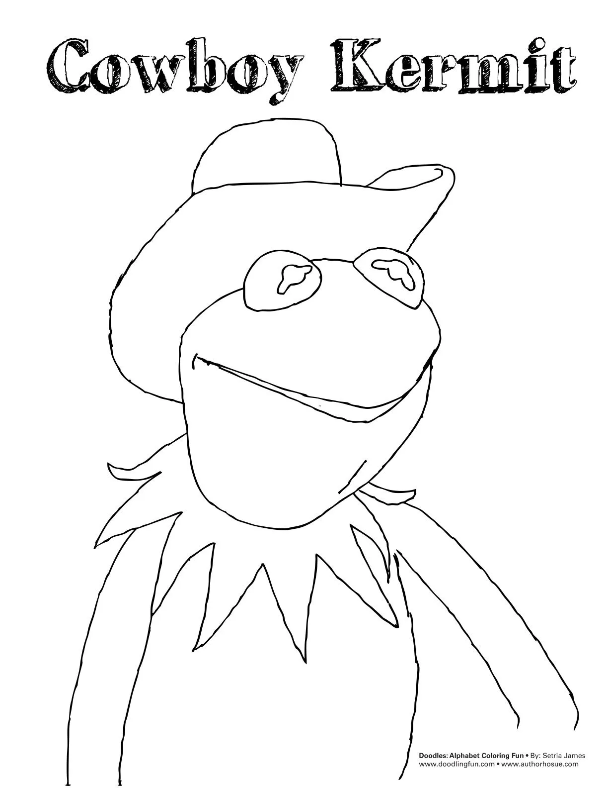 Kermit coloring pages - Imagui