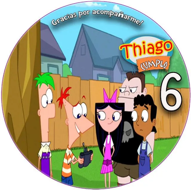 Kit de cumpleaños de phineas y ferb - Imagui
