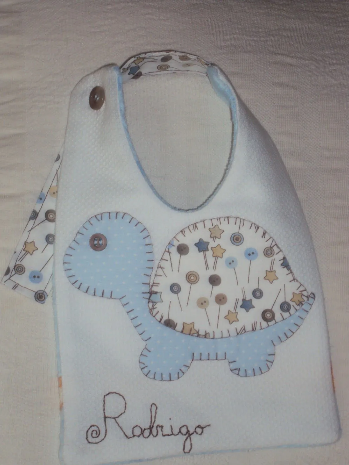 Patrones baberos patchwork gratis - Imagui