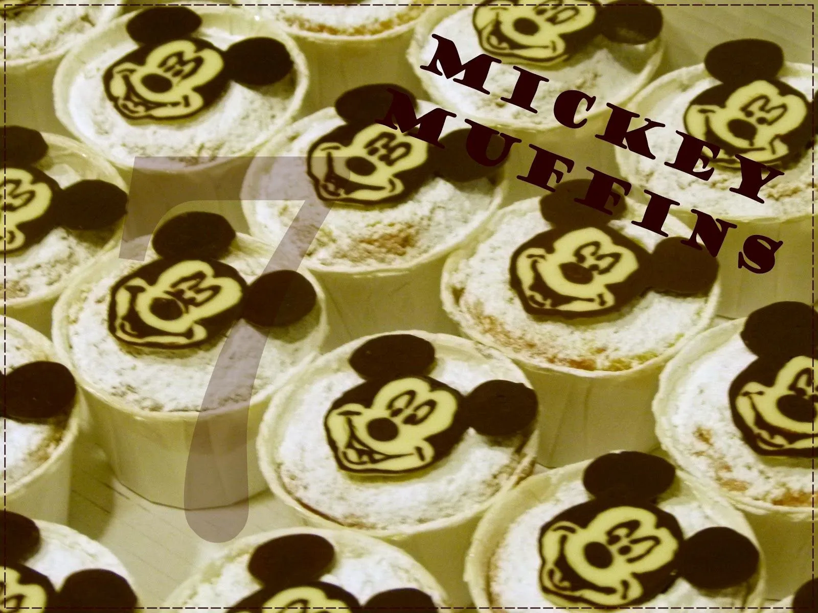 Muffins de Mickey - Imagui