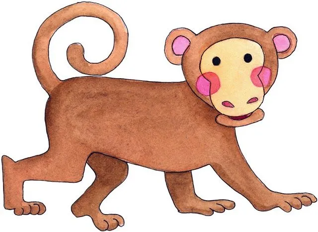 Dibujo de un animal ´pintado - Imagui