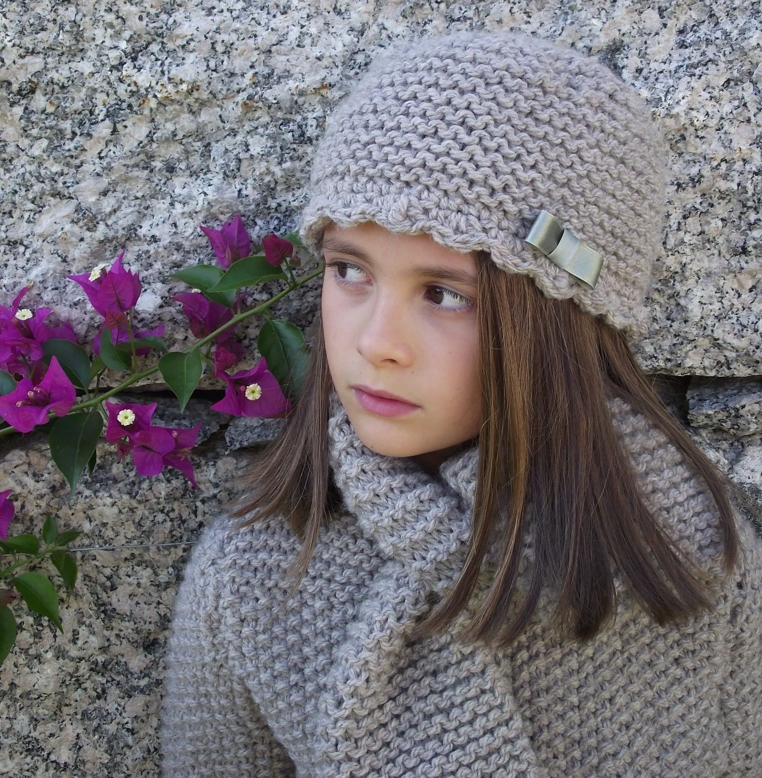 Modelo de gorro de lana - Imagui