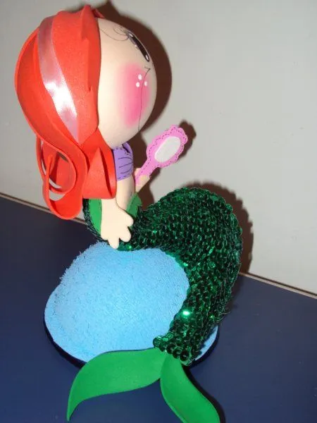 Fofucha princesa Ariel - Imagui