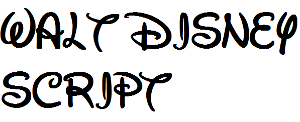 Letra de Walt Disney - 8 fotos e imágenes gratis - Imagui