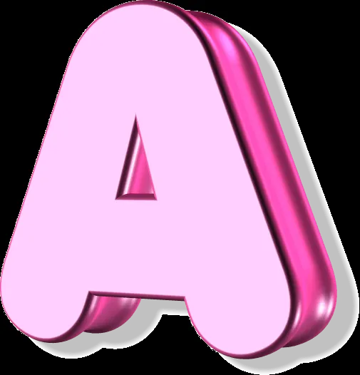 Letras 3D png - Imagui