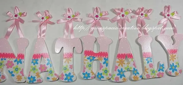 Letras en country decoradas - Imagui