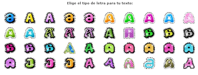 LETRAS GIF A - Imagui