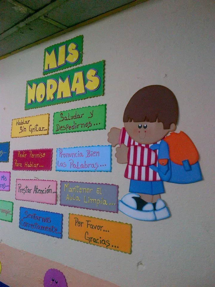 Letreros en foami escolares - Imagui