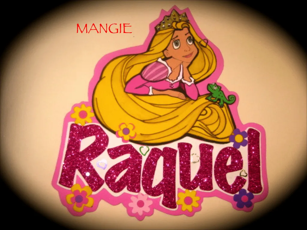 Goma eva rapunzel - Imagui