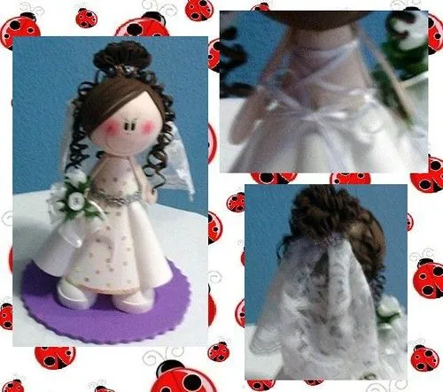 Fofuchas com moldes gratis - Imagui